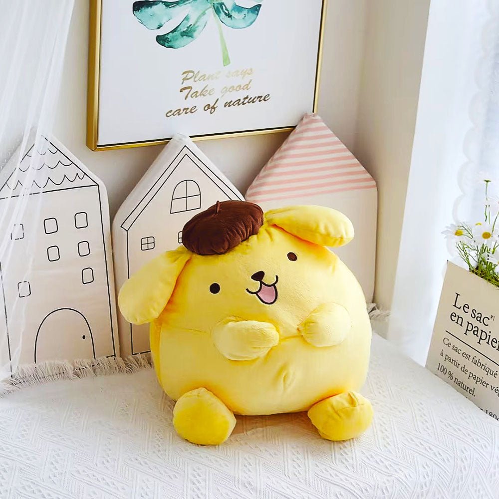 Sanrio Plush Pompompurin Stuffed Plush Toys Big Size Gift Kids Super Soft Bed Decor HK63 - Lusy ...
