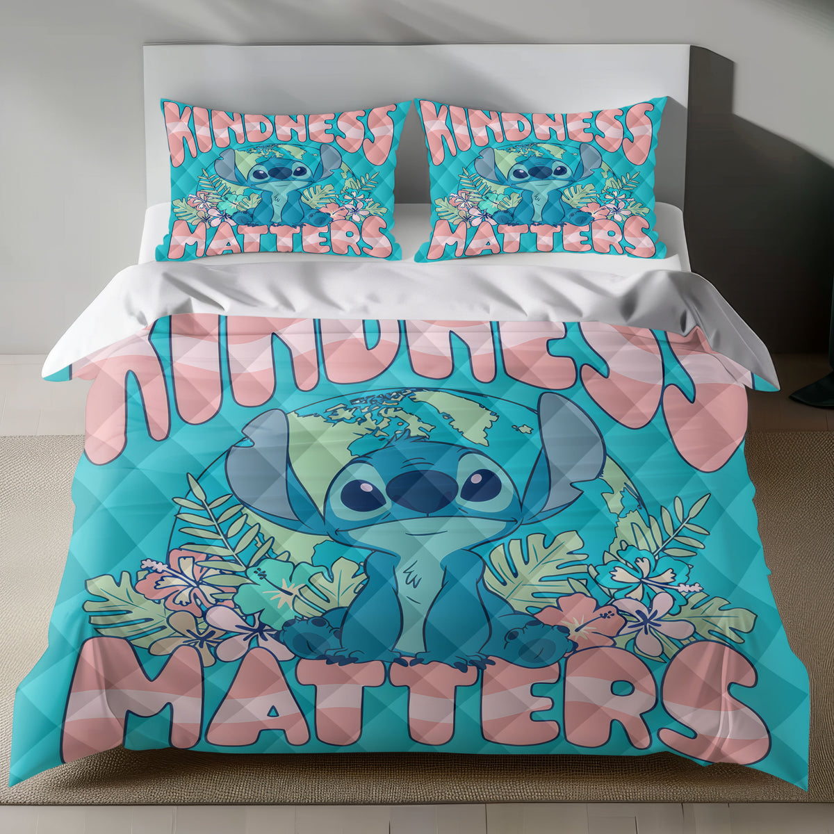 Stitch Bed Set - Lilo and Stitch Bedding Set/Quilt Set - Stitch Kindne ...