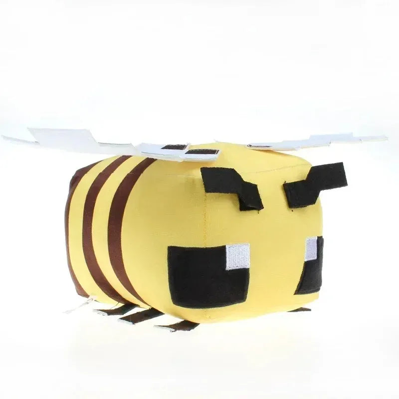 Minecraft Bee Plush | Soft Stuffed Honeybee Toy | 8-10 in | Lusy Store ...