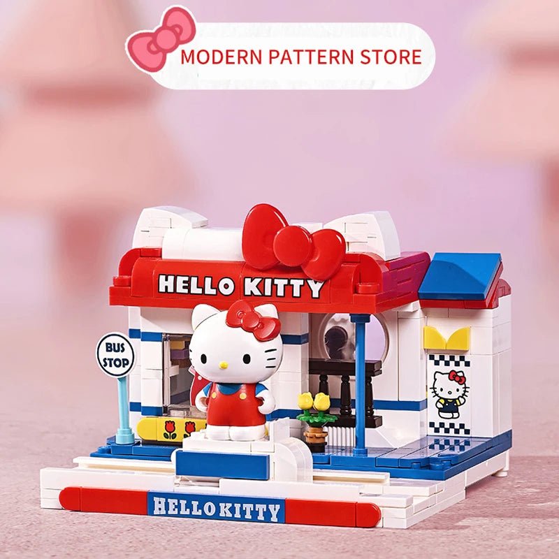 Assembled Toy Building Blocks Hello Kitty Kuromi Cinnamoroll My Melody ...