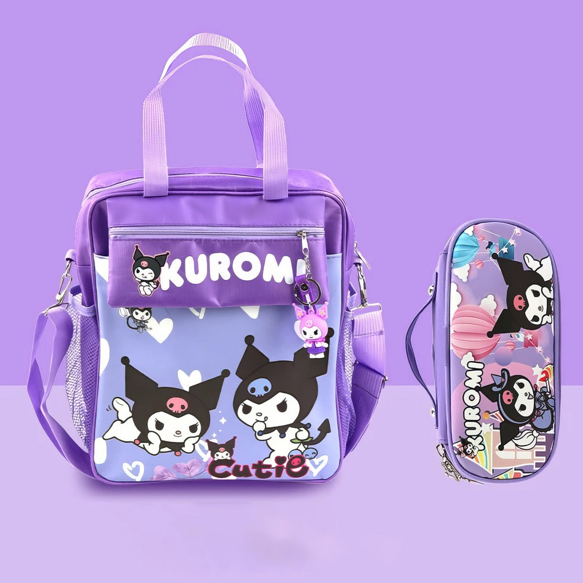 Cinnamoroll Backpack Cute Kuromi Storage Bag My Melody Pom Pom Purin Girls Lunch Bag - Lusy ...