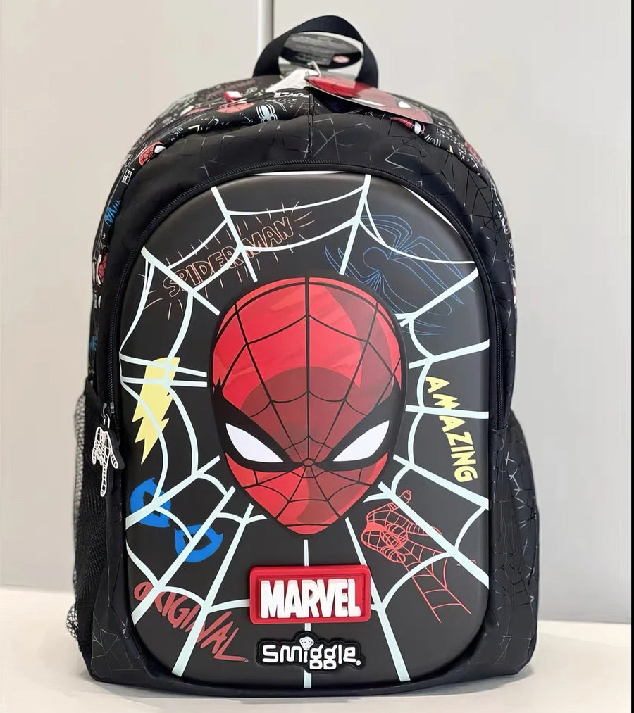 Spiderman Backpack School Bag Superhero 6-12y Boys Backpack| Lusy Store LLC