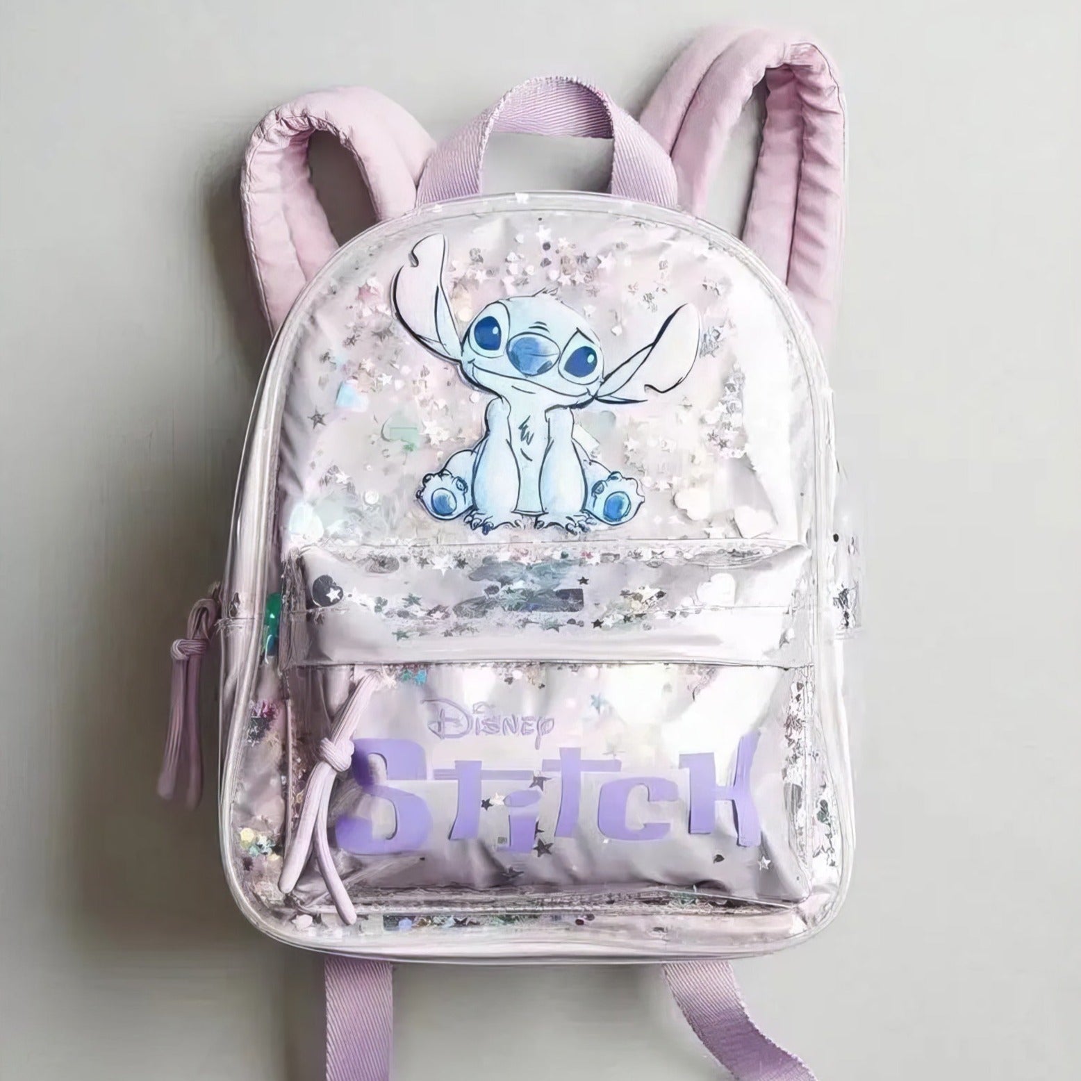 Stitch Backpack Girl Stitch Press Plastic Backpack – Lusy Store