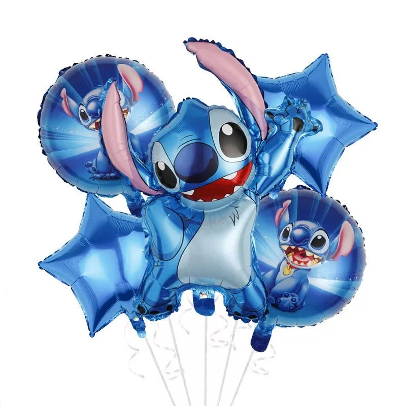 Stitch Balloon Set – Cartoon Theme Birthday Party Decorations – Lusy Store