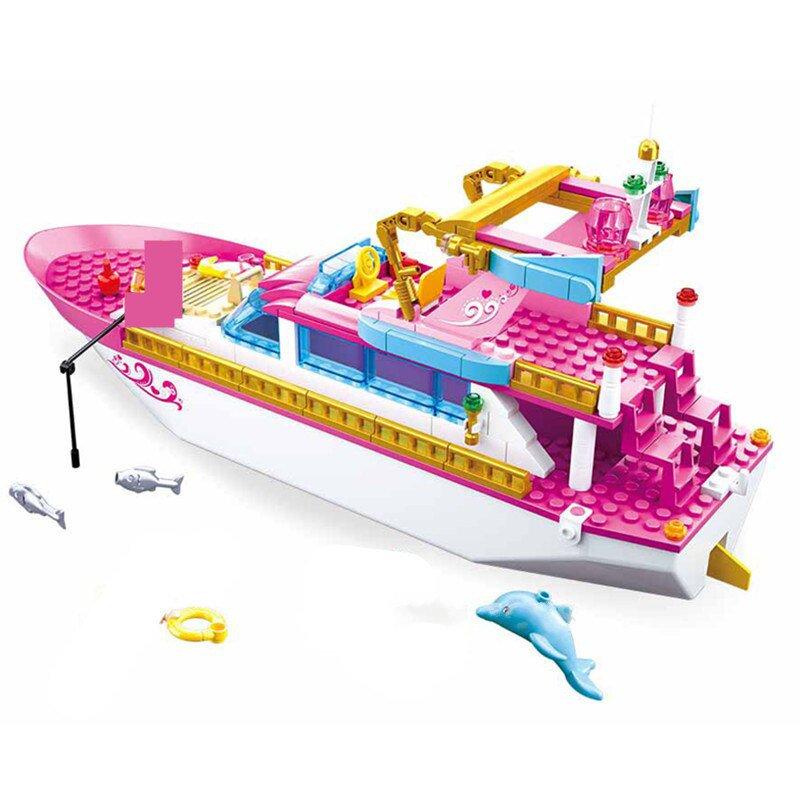 Block Castle City House Big Garden Villa Castle Building Blocks Sets ...