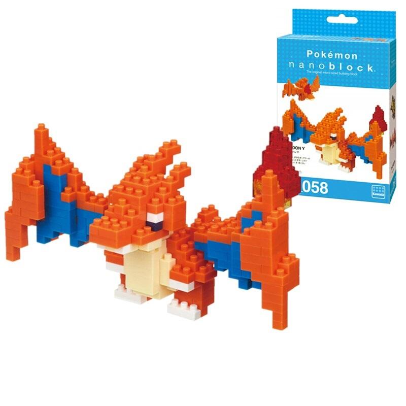 Blocks Pokemon Nano Block Mega Lizardon Block Building Bricks Toys 200 ...