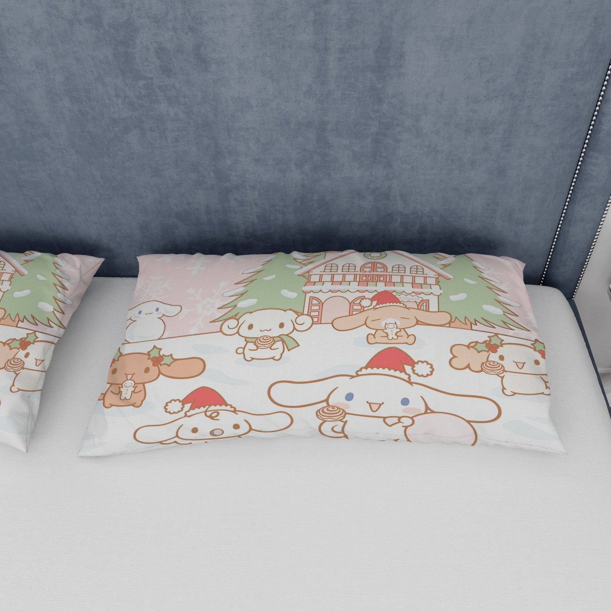 Cinnamoroll Bed Set - Cozy Quilted Bedding for Holiday Comfort| Lusy Store