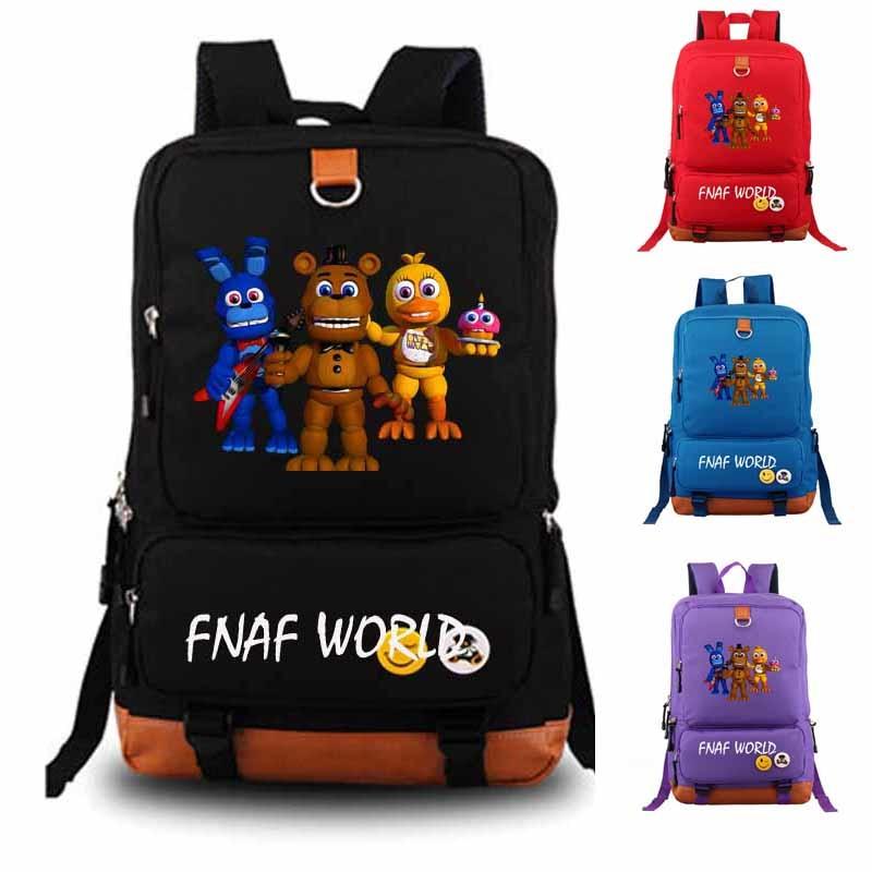 Five Nights At Freddy's Backpack - FNAF World School Bag for Students ...
