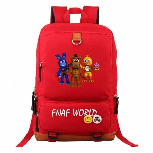 Five Nights At Freddy's Backpack - FNAF World School Bag for Students ...
