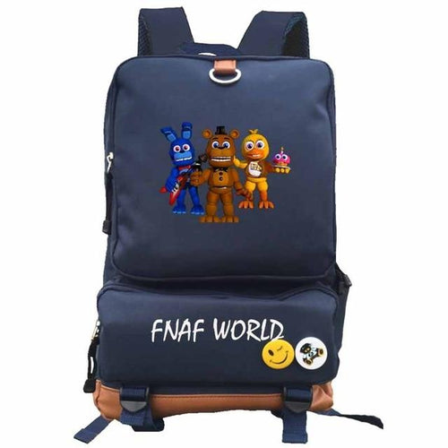 Five Nights At Freddy's Backpack - FNAF World School Bag for Students ...