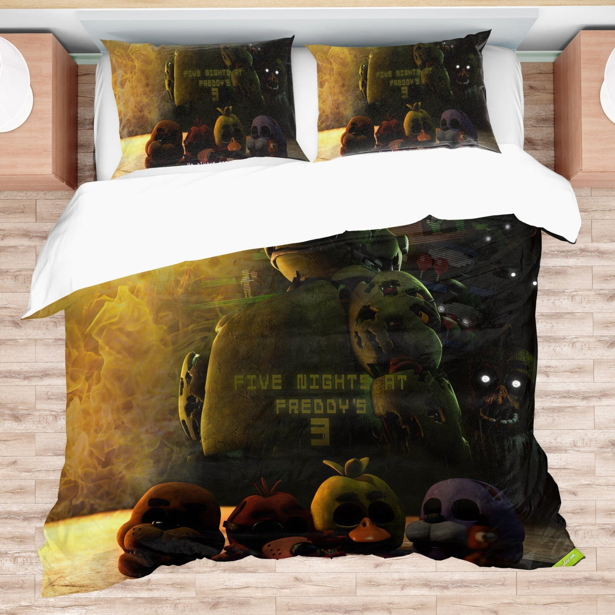 FNaF Bedding Set FNaF 3 Freddy Fazbear Quilt Set Comfortable Soft ...
