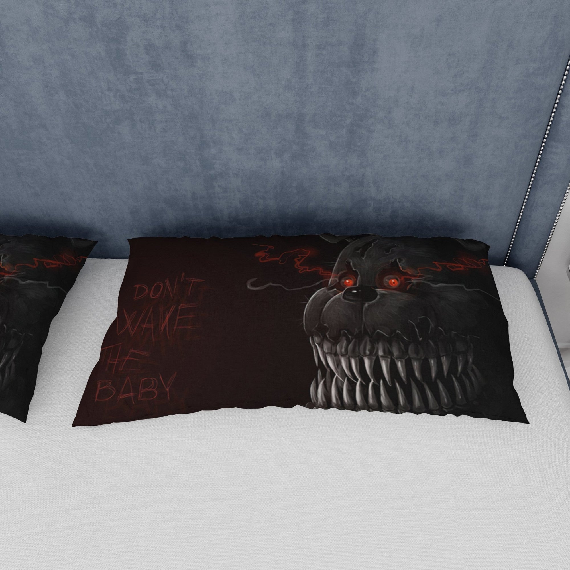 FNaF Bedding Set Nightmare Freddy Fazbear Quilt Set Comfortable Soft ...