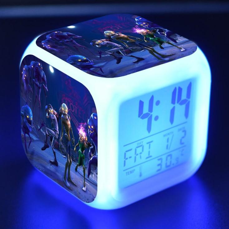 Fortnite Alarm Clock - Colorful Light LED, Perfect Gift For Kids| Lusy ...