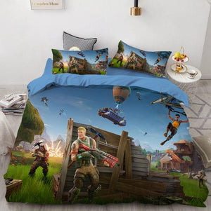 Fortnite Bed Set - High Quality 3D Quilt Cover for Cozy Bedrooms| Lusy ...