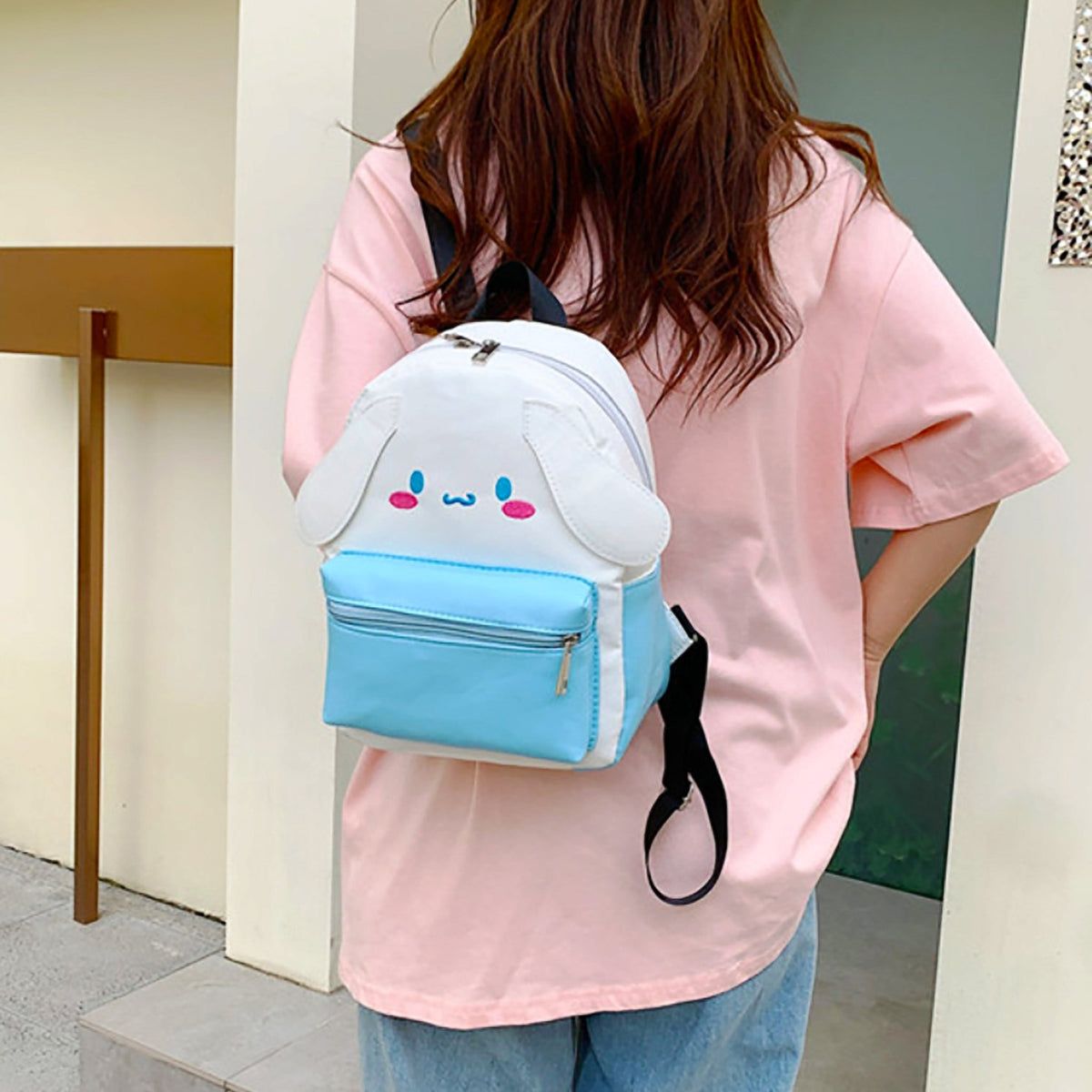 Hello Kitty Backpack Kawaii Sanrio Cinnamoroll College Small School Ba ...