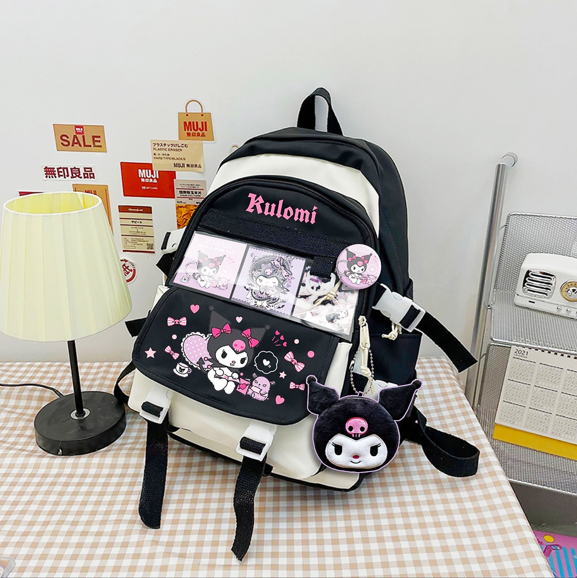 Hello Kitty Backpack - Sanrio Melody Kulomi Waterproof School Bag C70 ...