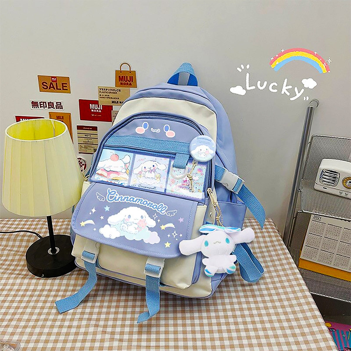 Hello Kitty Backpack - Sanrio Melody Kulomi Waterproof School Bag C70 ...