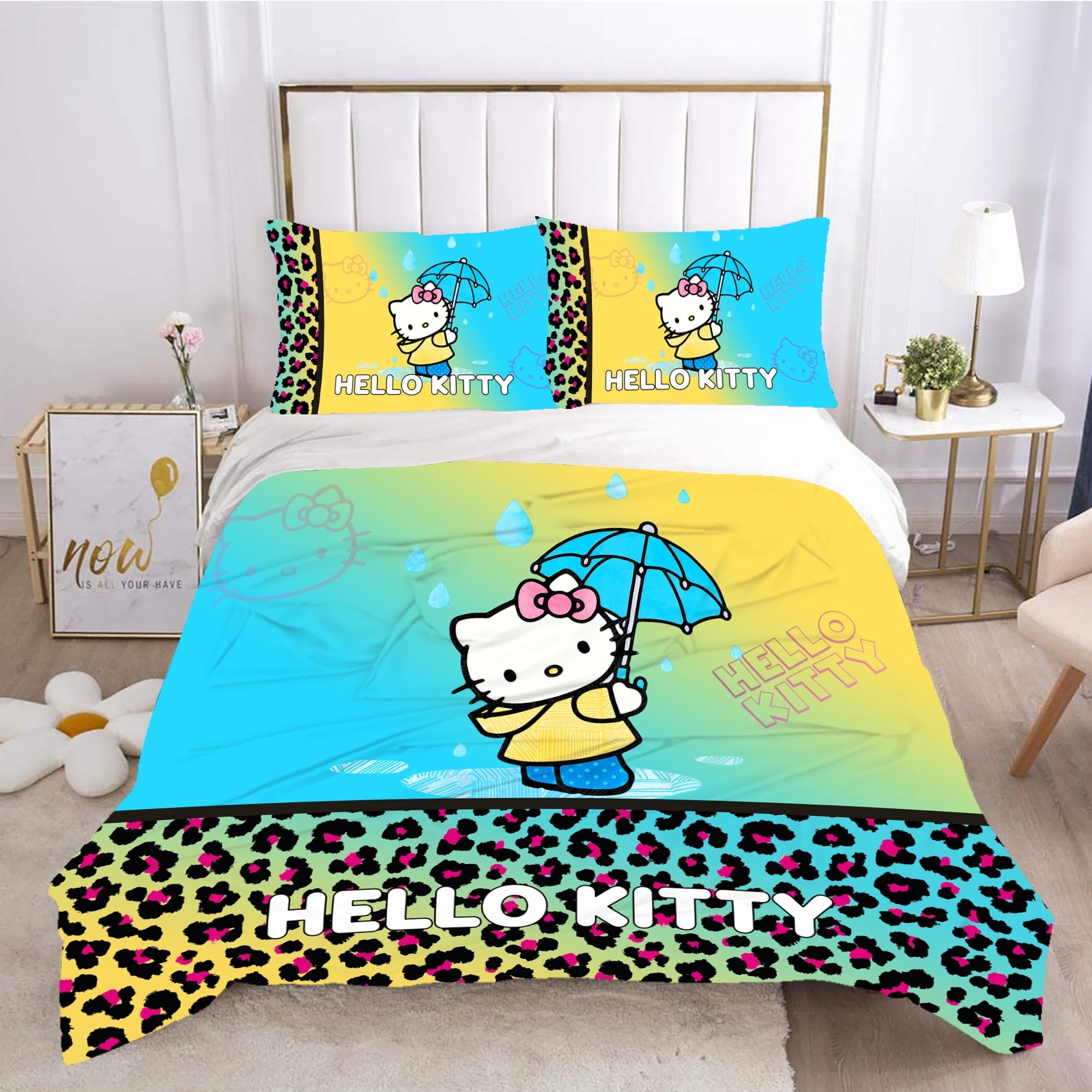 Hello Kitty Bed Set Luxury Design Linen Cute Bed Linen Set and Quilt ...