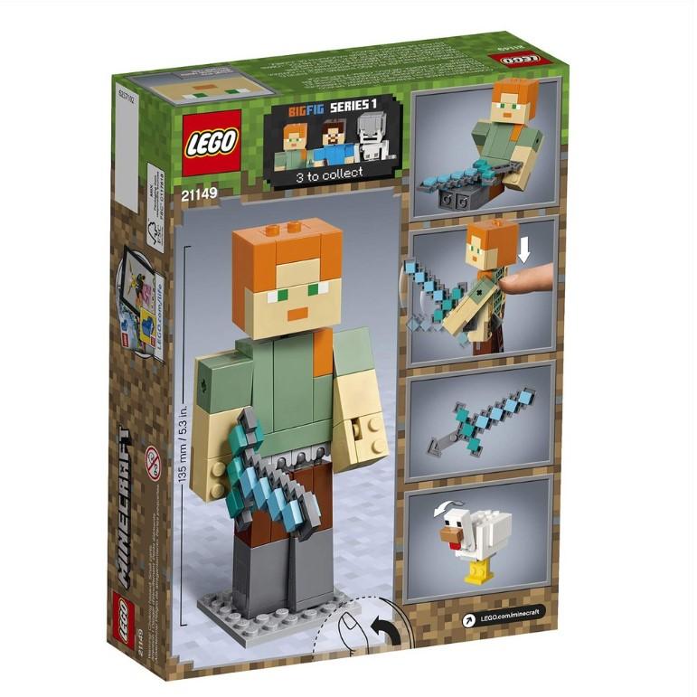 Lego Alex Minecraft - Genuine Alex Model for Chicken Breeding Set| Lusy ...