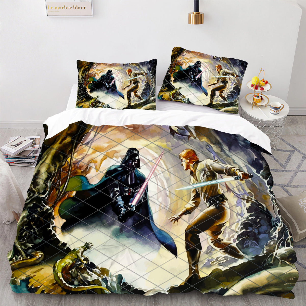 Luke Skywalker Star Wars Bedding Duvet Covers Comforter Set Quilted ...