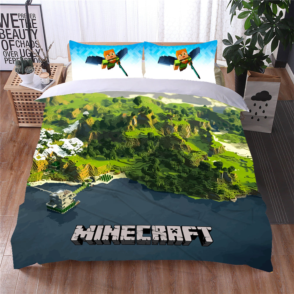 Mine Craft Bedding LS902 - Lusy Store LLC| Lusy Store