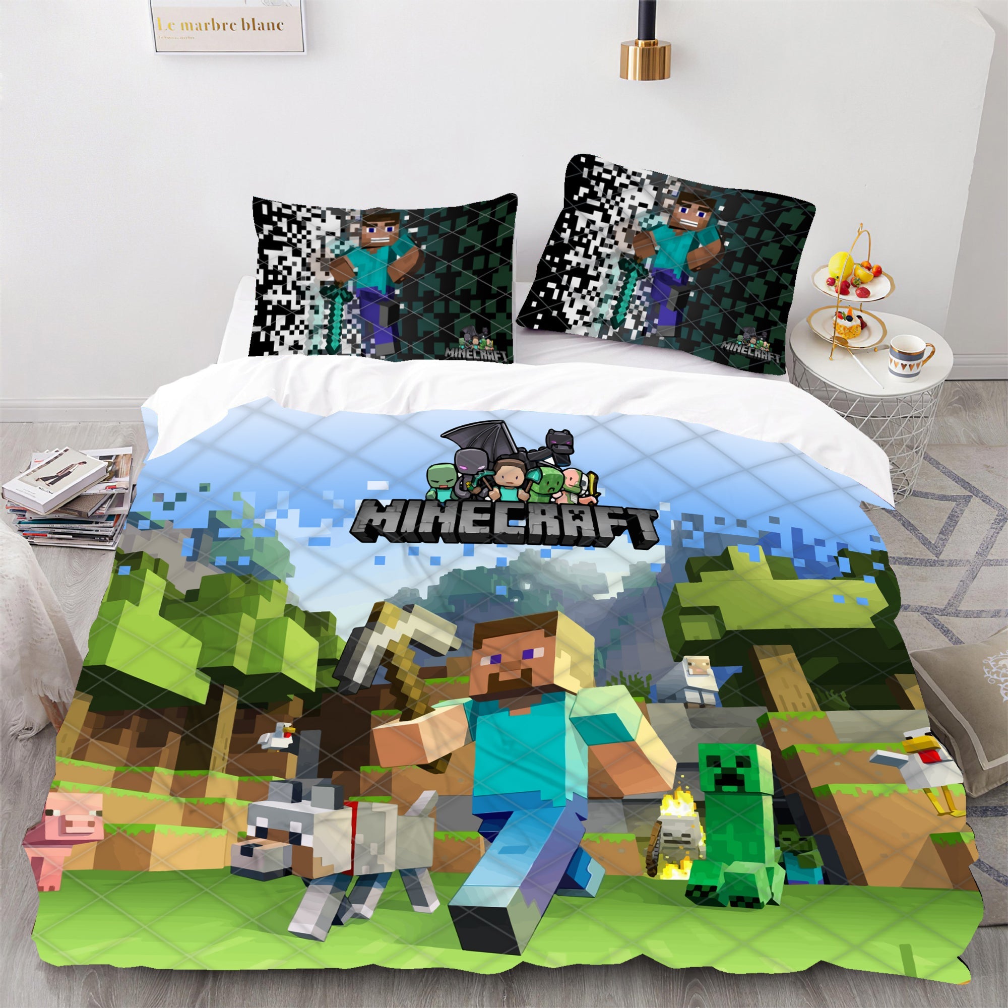 Mine Craft Bedding LS908 - Lusy Store LLC| Lusy Store