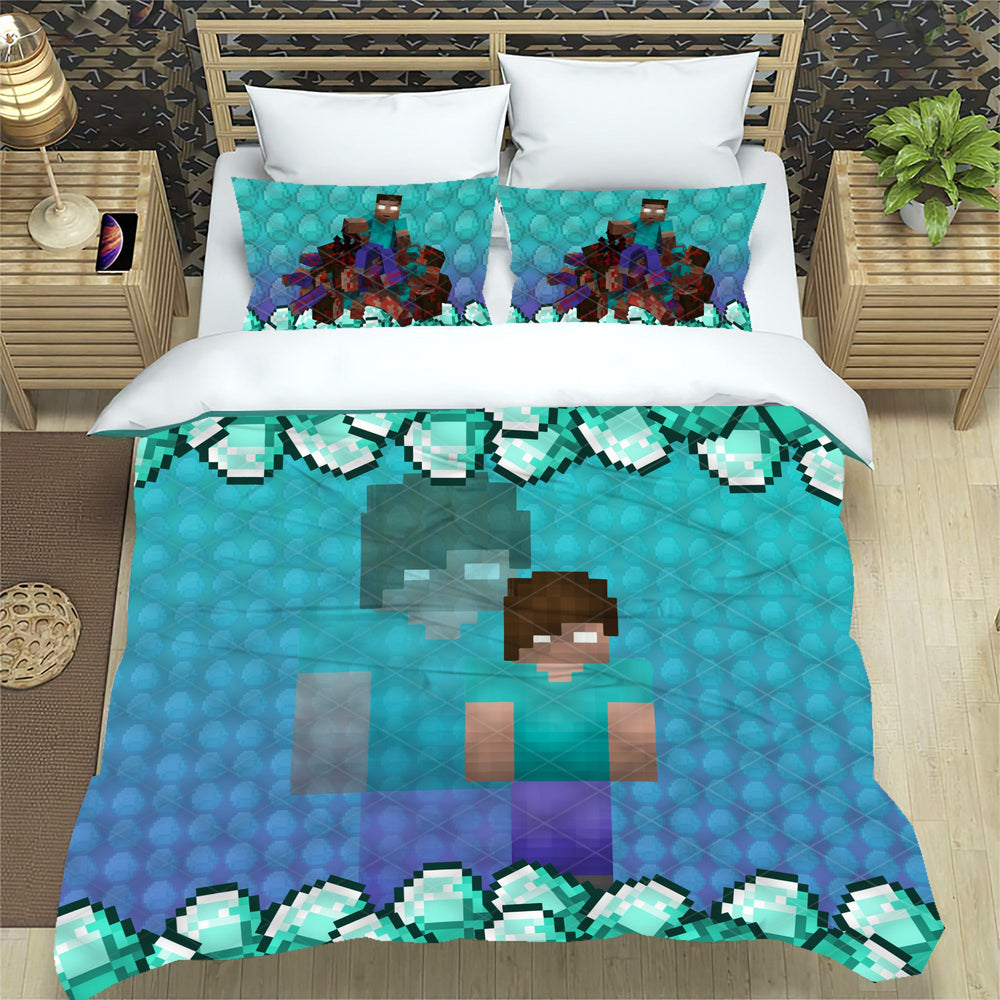 Mine Craft Bedding LS910 - Lusy Store LLC| Lusy Store