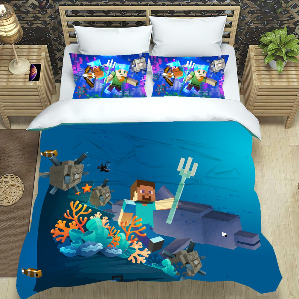 Mine Craft Bedding LS915 - Lusy Store LLC| Lusy Store