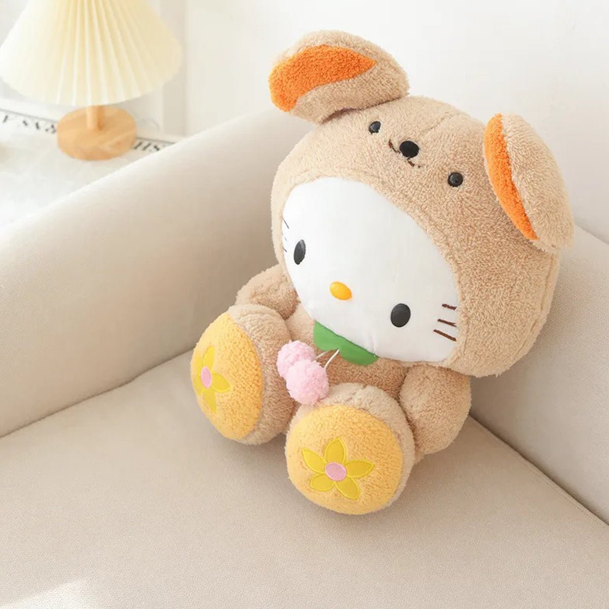 Sanrio Plush Hello Kitty Kuromi Plush Toy Pillow Soft Stuffed Plushies