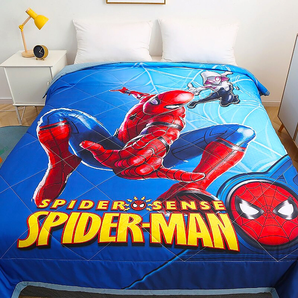 Spider Man Comforter Bedspread Coverlet Blanket Summer Quilt D606| Lusy ...