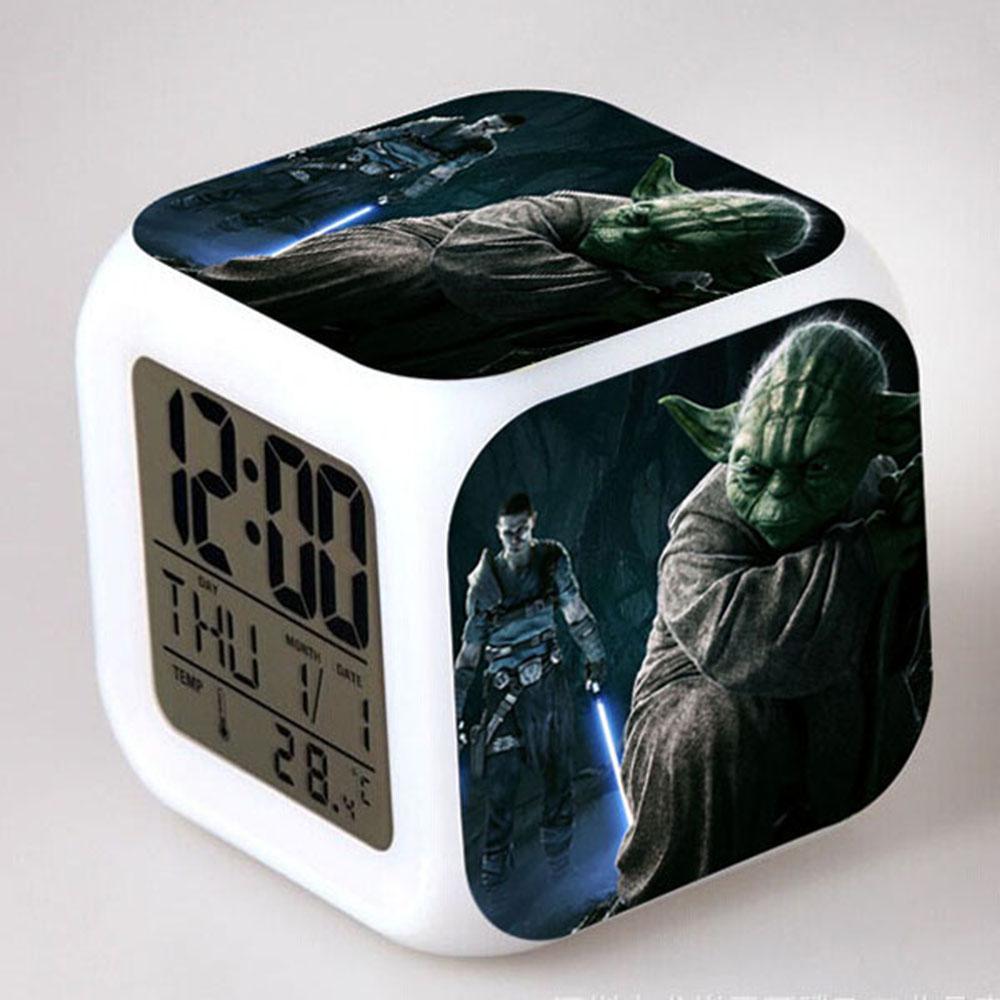Star Wars Alarm Clock - Digital LED Wake Up Watch Klok Relogio De Mesa ...