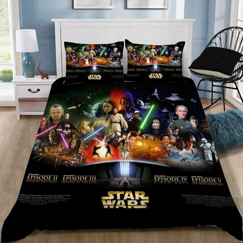 Star Wars Bedding 3D Printed Duvet Cover Set Queen King Twin Size ...