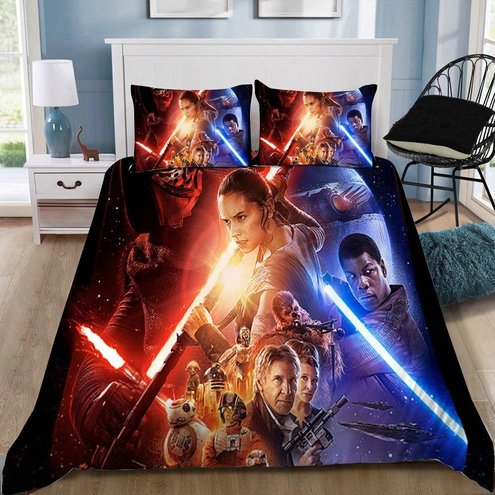 Star Wars Bedding 3D Printed Duvet Cover Set Queen King Twin Size ...